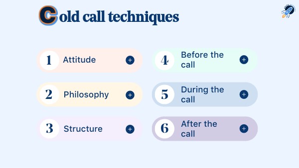 Cold call techniques