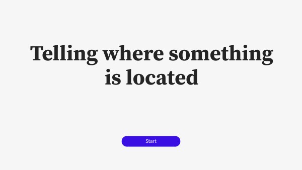 Location of things