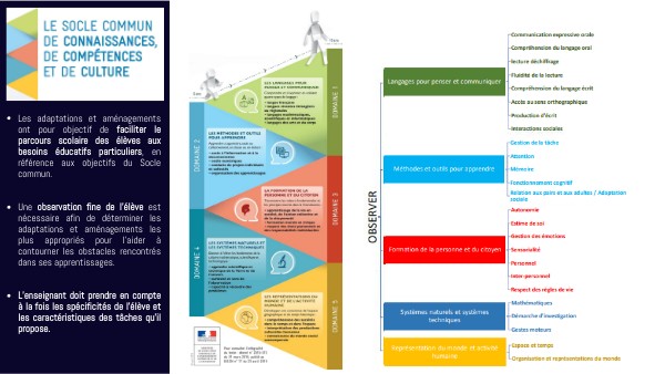 PAP ... Socle commun de connaissances, de compétences et de culture ...