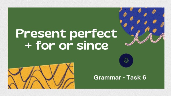 Task 6 - Inglés A2 | Genially