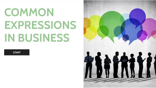 business meeting & common expressions 1 & 2