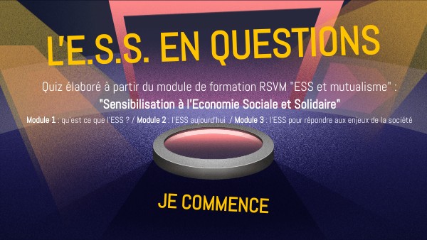 L'ESS en questions | Genially