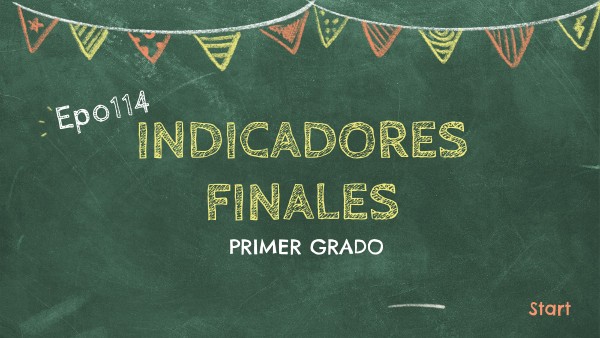 INDICADORES FINALES | Genially