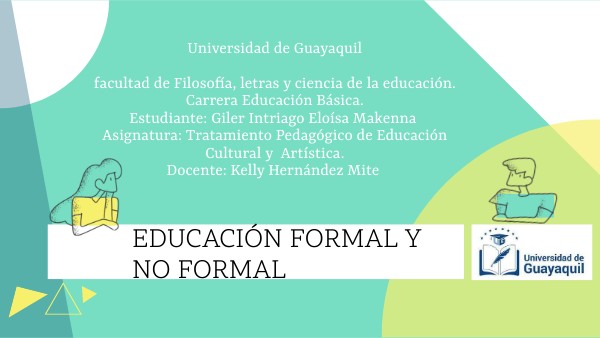 Educación Formal y NO Formal | Genially