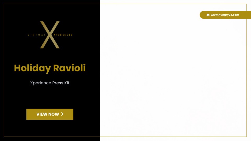 Holiday Ravioli - Press Kit