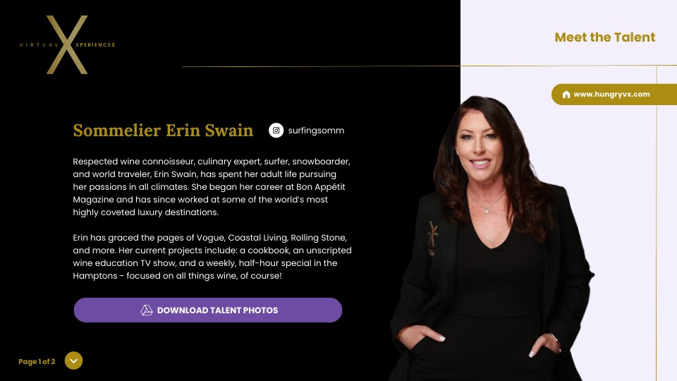 Talent Press Kit Template | Genially