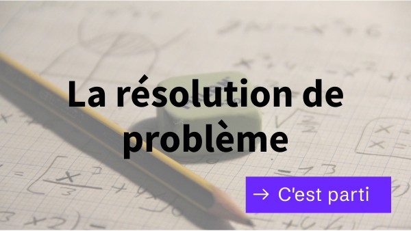 Quel type de problème