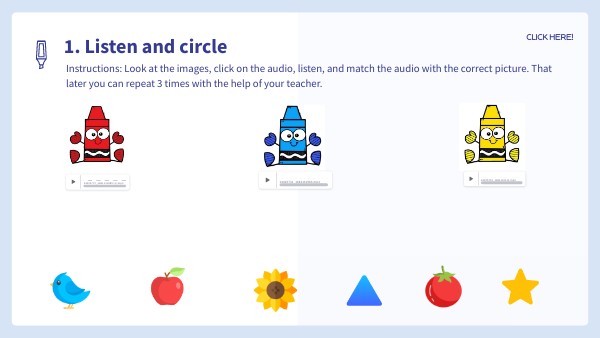 LISTEN AND CIRCLE | Genially