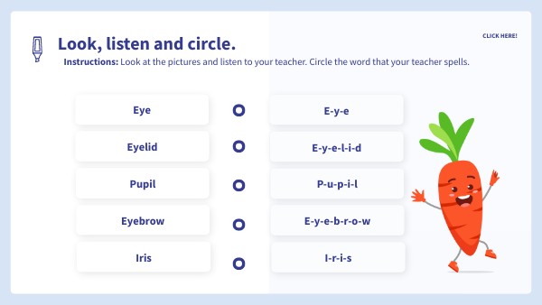 LOOK, LISTEN AND CIRCLE | Genially