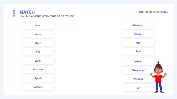 MATCH - THE PAST TENSE