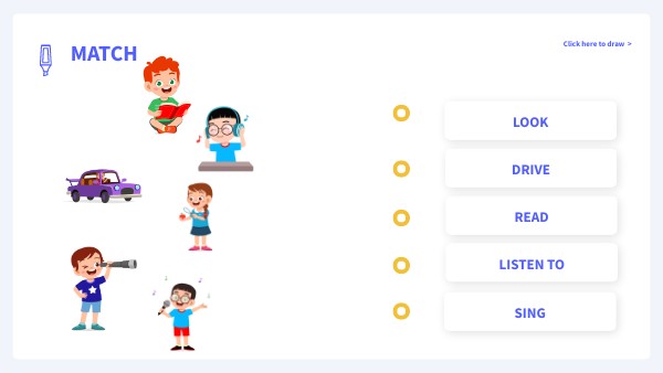 MATCH - K - VERBS | Genially
