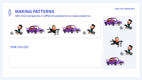 MAKING PATTERNS - PREK | Genially
