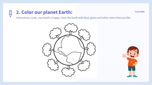 2. Color our planet | Genially