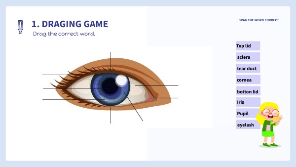 DRAGING GAME | Genially