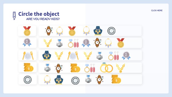 Circle the object | Genially