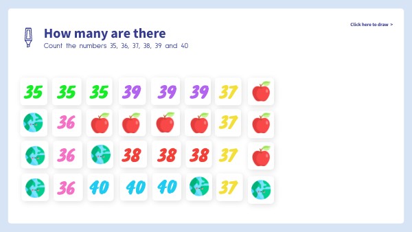HOW MANY ARE THERE - PREK | Genially