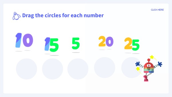 DRAG THE CIRCLES | Genially