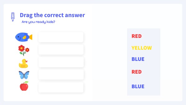 DRAG THE CORRECT | Genially