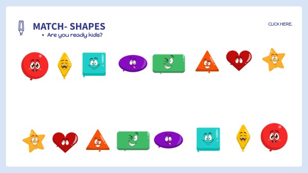 MATCH - SHAPES | Genially