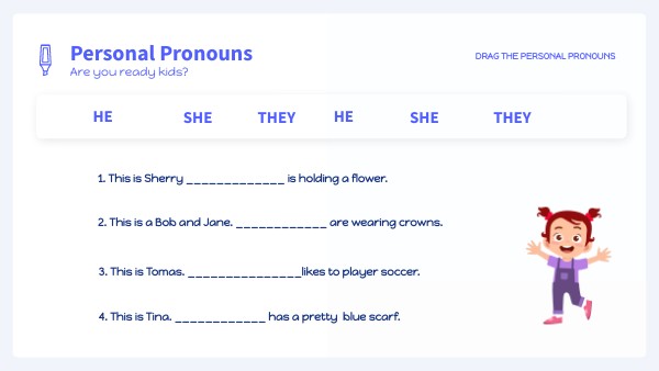 PERSONAL PRONOUNS | Genially