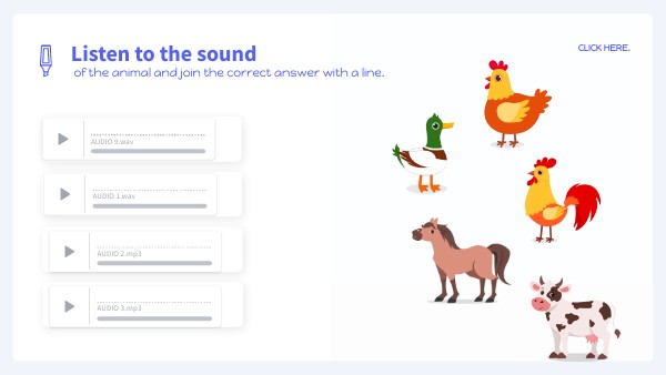 LISTEN TO THE SOUND | Genially