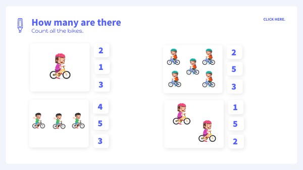HOW MANY ARE THERE - PREK | Genially