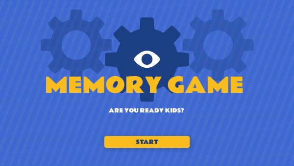 MEMORY GAME - K