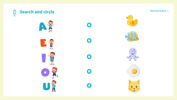 SEARCH AND CIRCLE - PREK | Genially