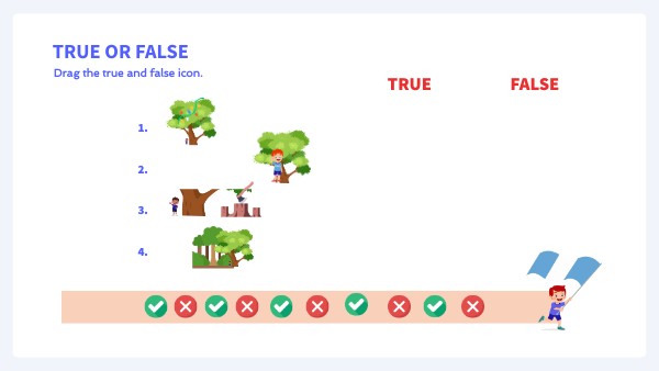 TRUE OR FALSE - PREK