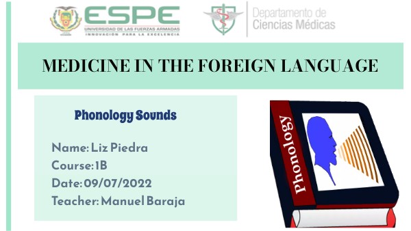 Phonology Sounds 2 - Liz Piedra | Genially