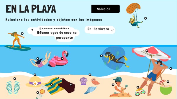 En la playa | Genially