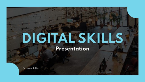DIGITAL SKILLS PRESENTATION | Genially