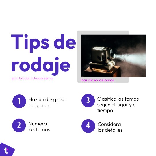 M3_RED3_infografía interactiva_Tips de rodaje | Genially