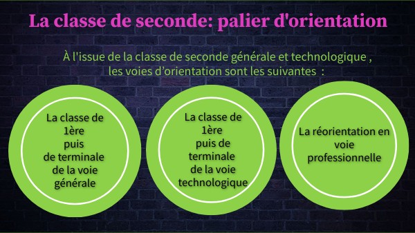 REUNION PARENTS 2NDE | Genially