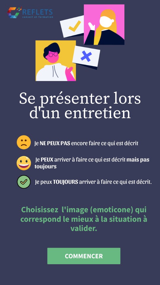 FLERE_M2.1_Se présenter entretien pro | Genially