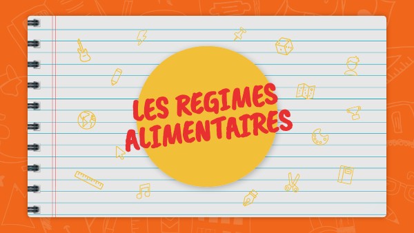 Les régimes alimentaires | Genially