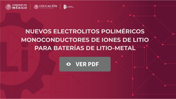 NUEVOS ELECTROLITOS POLIMÉRICOS MONOCONDUCTORES DE IONES DE LITIO PARA ...