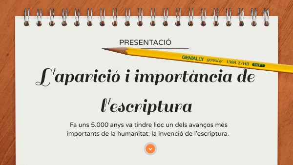 15. L'aparició de l'escriptura. | Genially