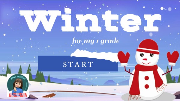 Winter Presentation for 1 grade | Genially