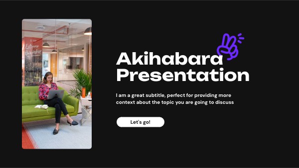 Akihabara Presentation | Genially