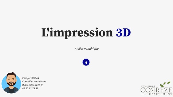 Atelier Impression 3D