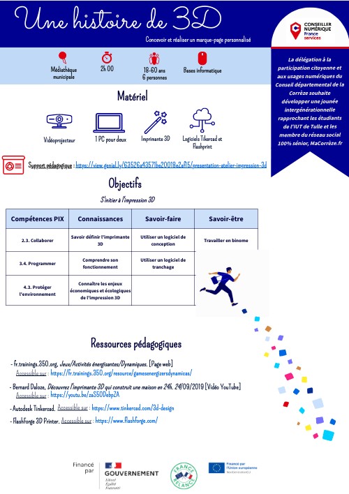 Fiche action Imprimante 3D | Genially