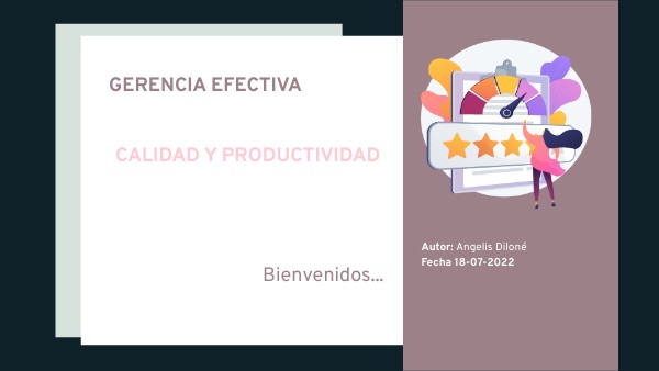 Calidad y Prod. | Genially