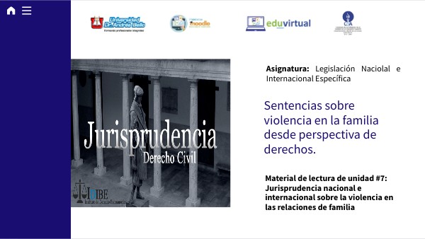Decima clase. Sentencias sobre violencia en la familia desde perspecti | Genially