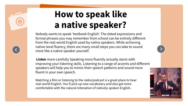 learning a language | Genially