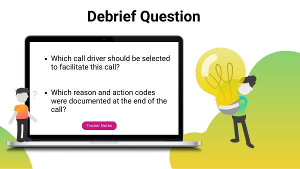 Debrief Questions | Genially