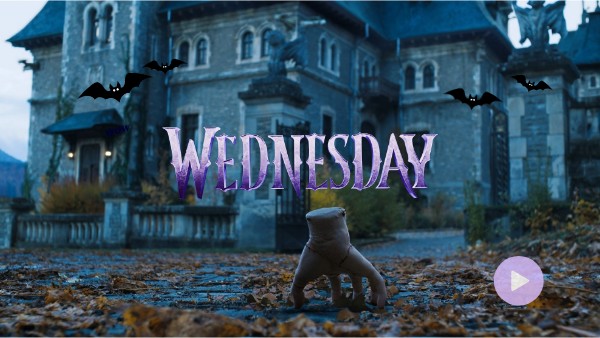 Autumn with Wednesday | Genially