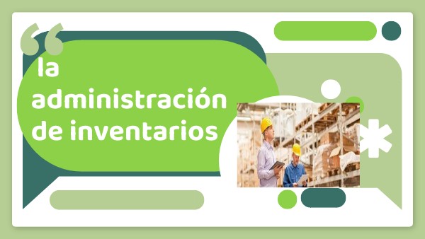la administración de inventarios | Genially