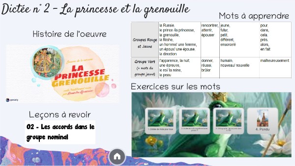 2 - La princesse et la grenouille