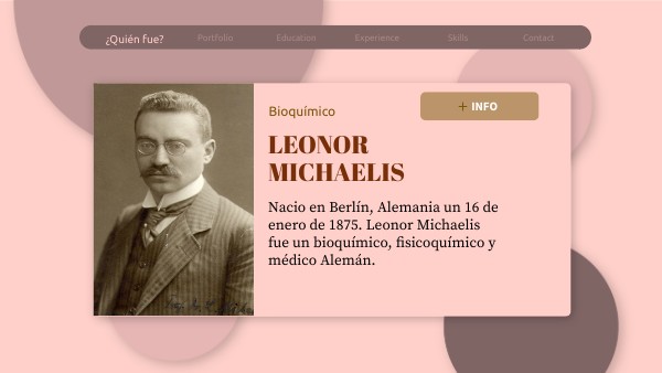 Yo soy Leonor Michaelis